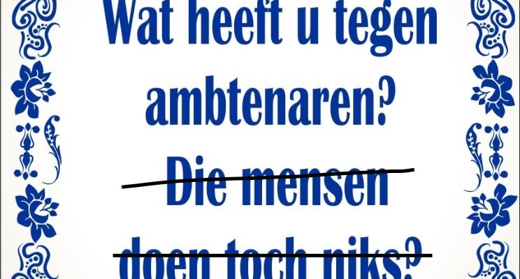 De ambtenaar……. - SociaalPlus